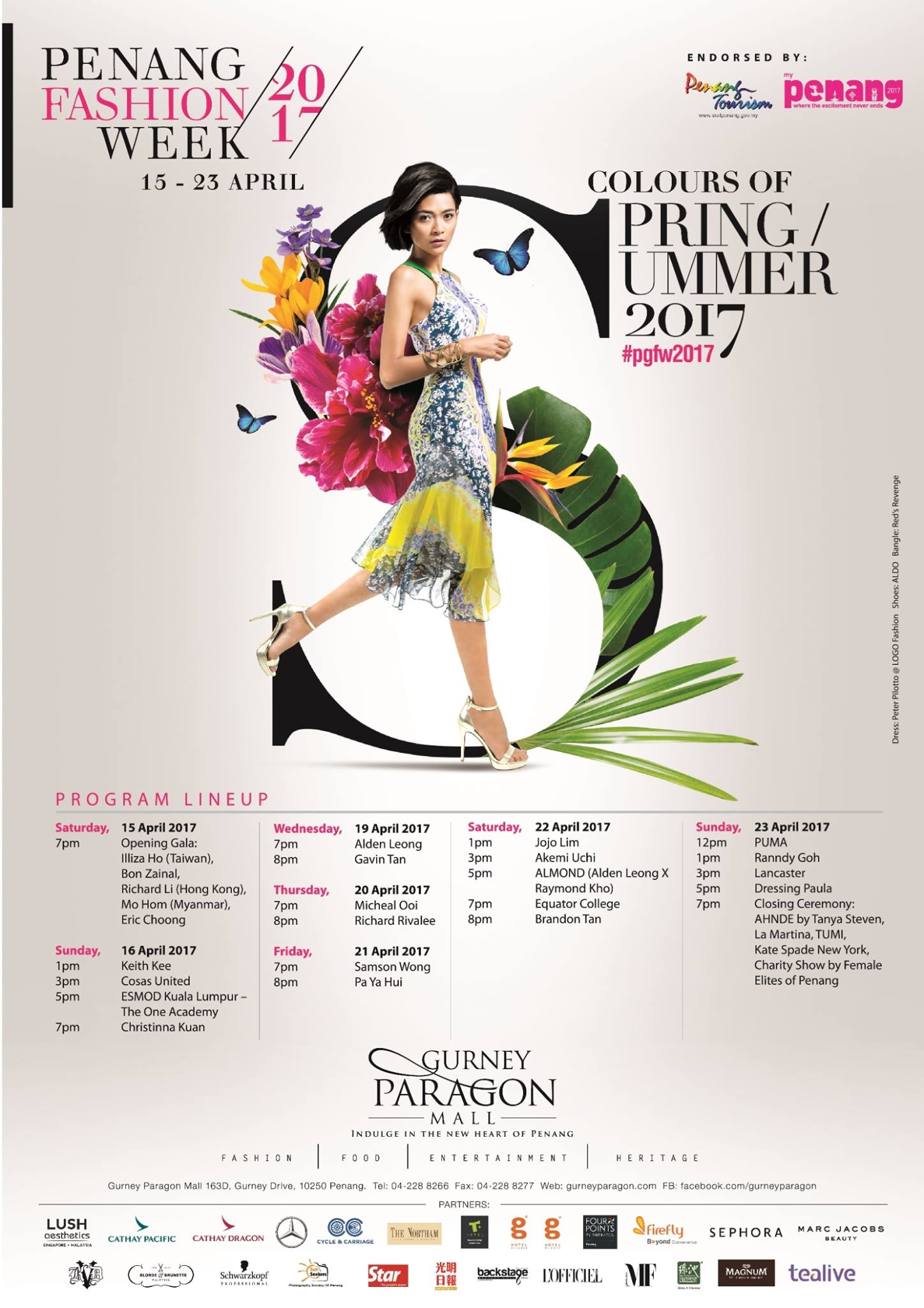 Gurney Paragon Mall – Penang Fashion Week, Colours Of Spring/Summer ...